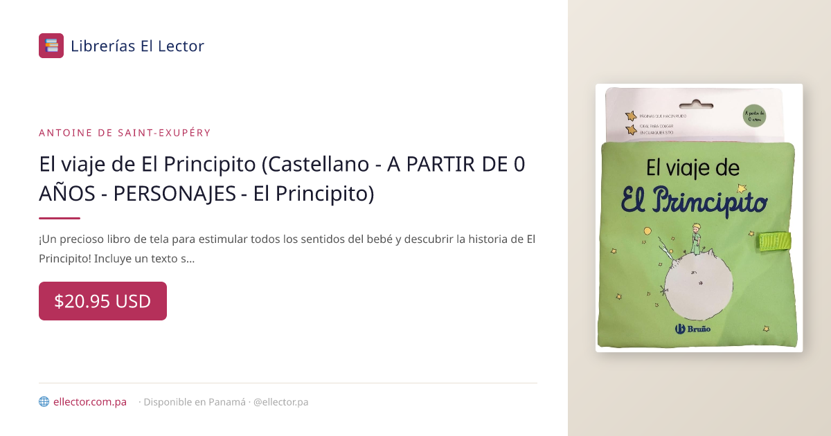 El viaje de El Principito (Castellano - A PARTIR DE 0 AÑOS - PERSONAJE ...