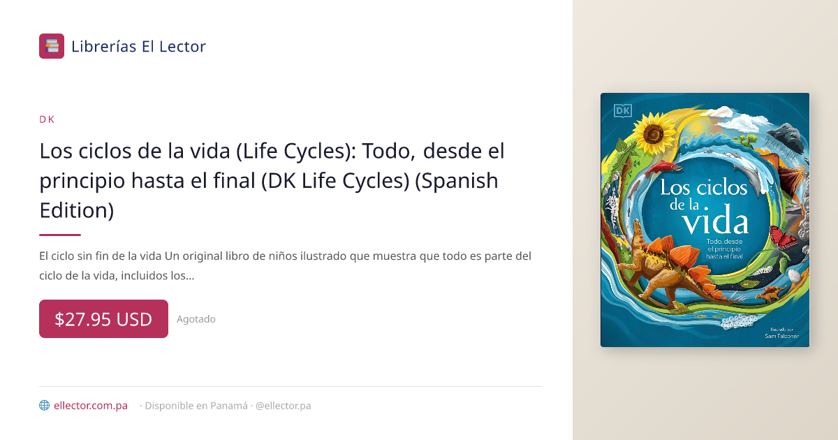 libro | Los ciclos de la vida (Life Cycles): Todo, desde el principio ...