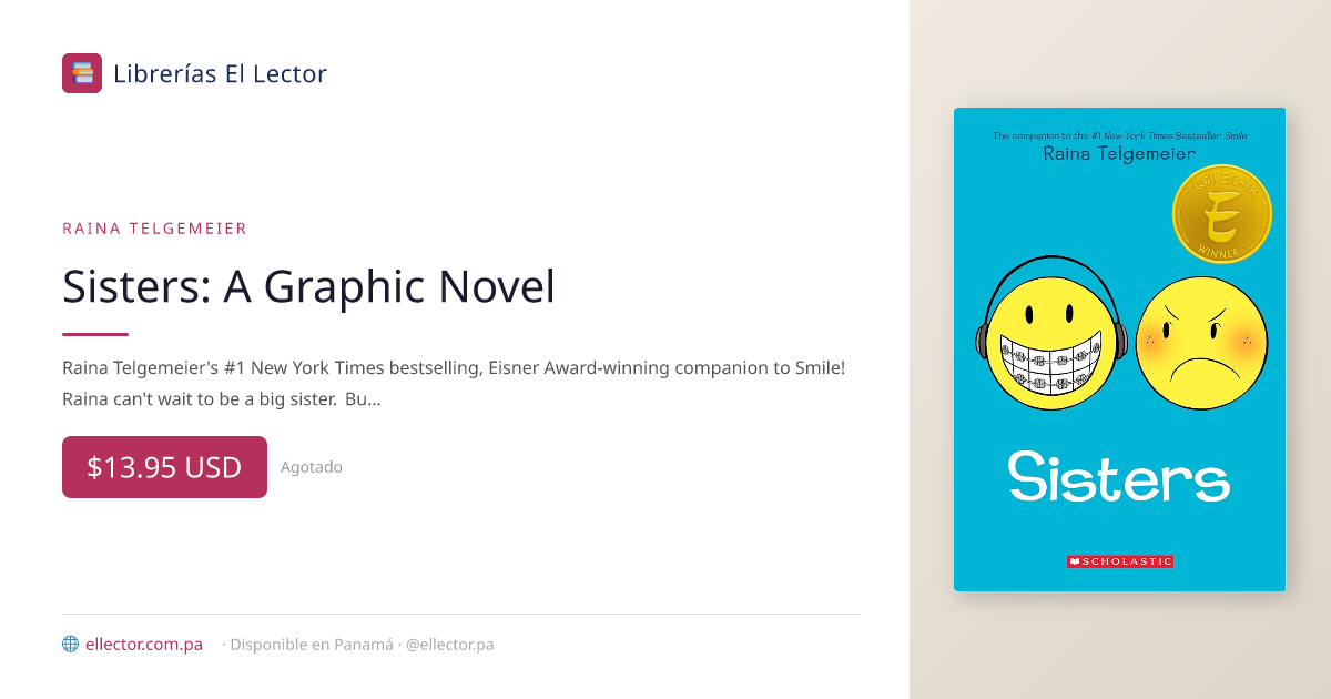 libro | Sisters: A Graphic Novel | Raina Telgemeier – Librerías El ...