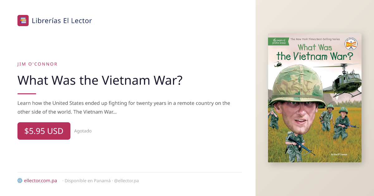 What Was the Vietnam War? – Librerías El Lector Panamá