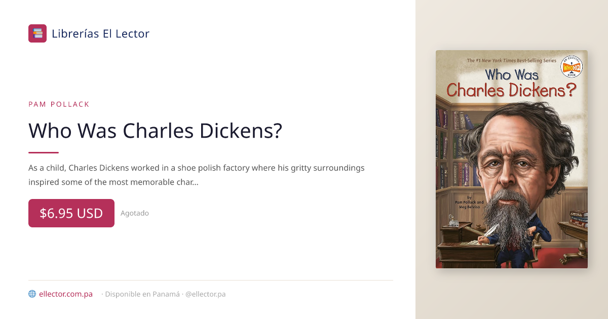 libro | Who Was Charles Dickens? | Pam Pollack, Meg Belviso, Who HQ ...
